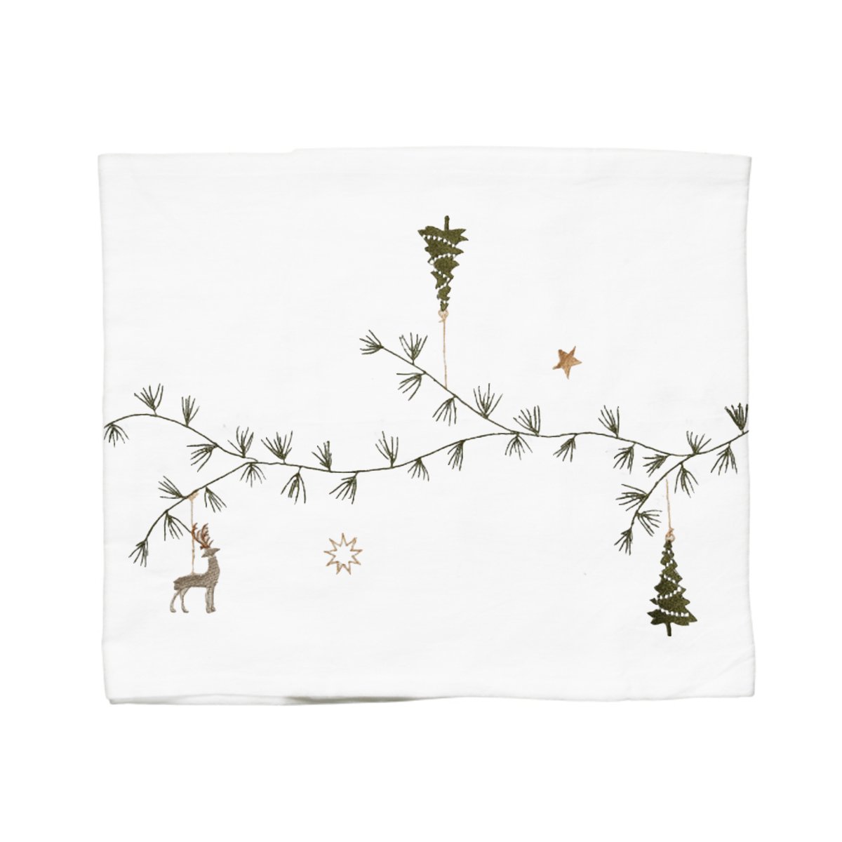 Dug, Hvid jul B: 140 cm L: 240 cm | Claus Dalby